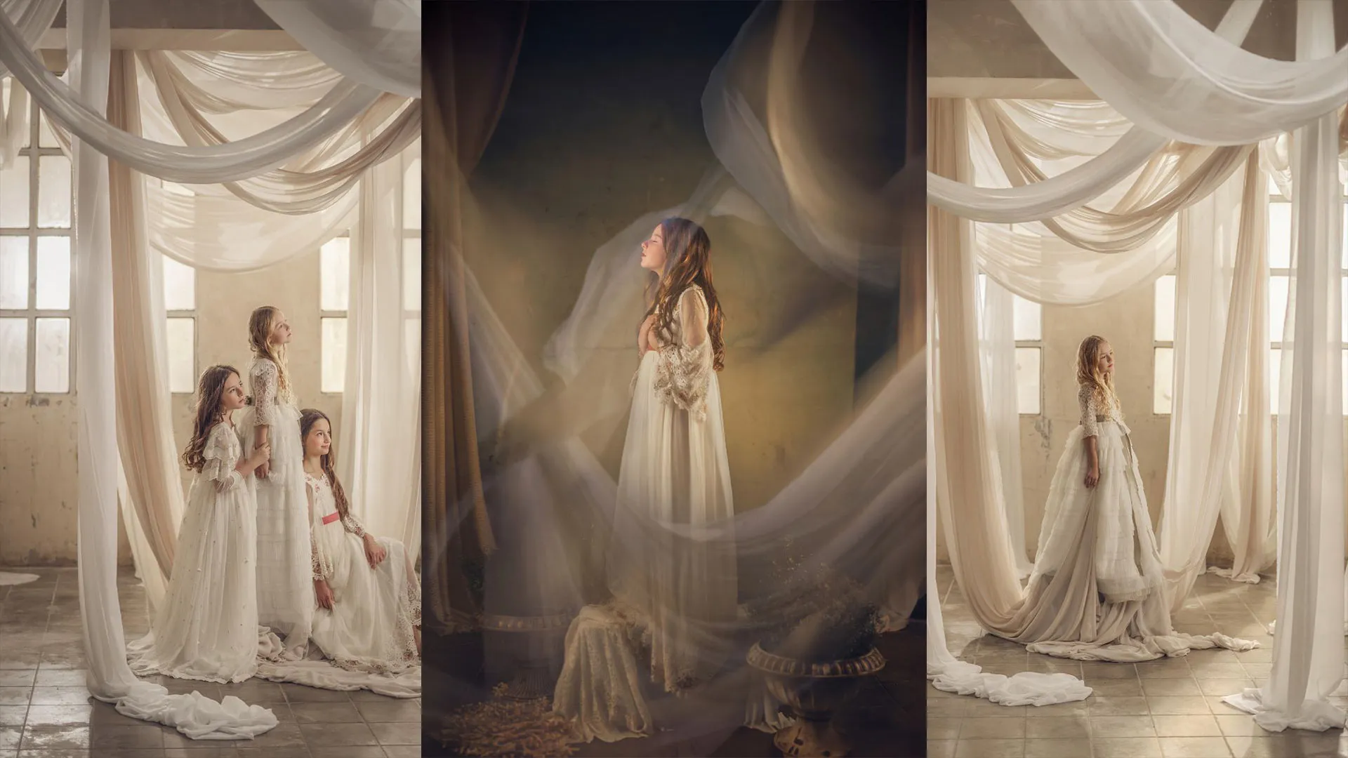 Curso de Fotografía de Comunión - Entre Telas - La Libélula Studio